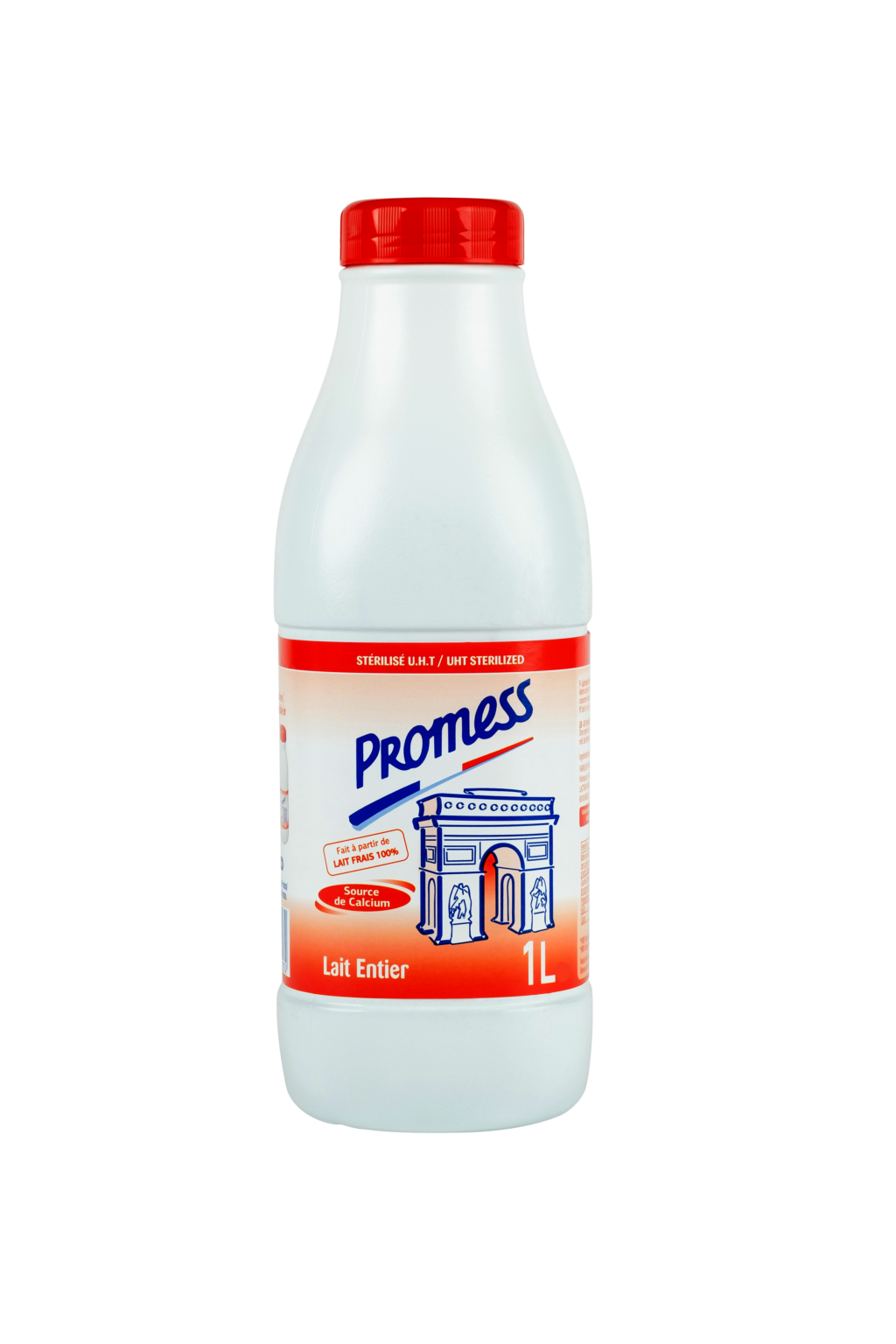 Whole milk bottle 1L – Groupe Lact'Union